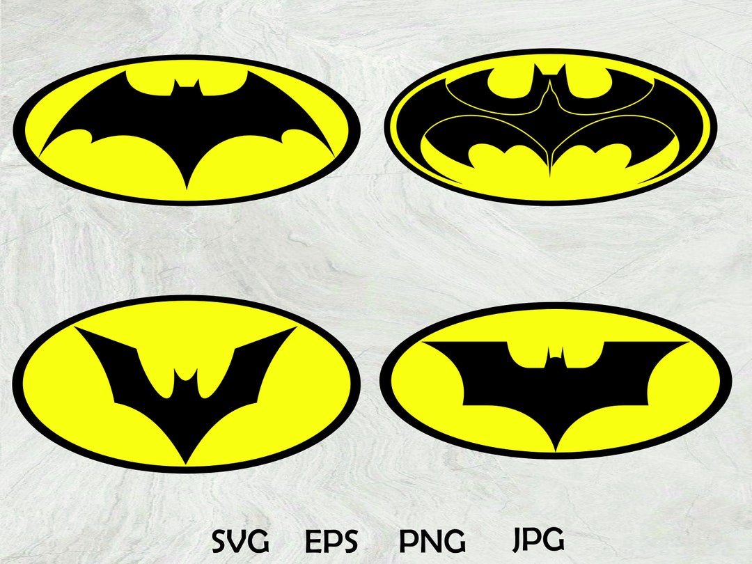 Batman SVG, Bundle Layered SVG, Dinosaur PNG Clip Art and Printables ...
