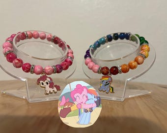 My Little Pony Beaded Bracelets | Twilight Sparkle | Rarity | Pinkie ...