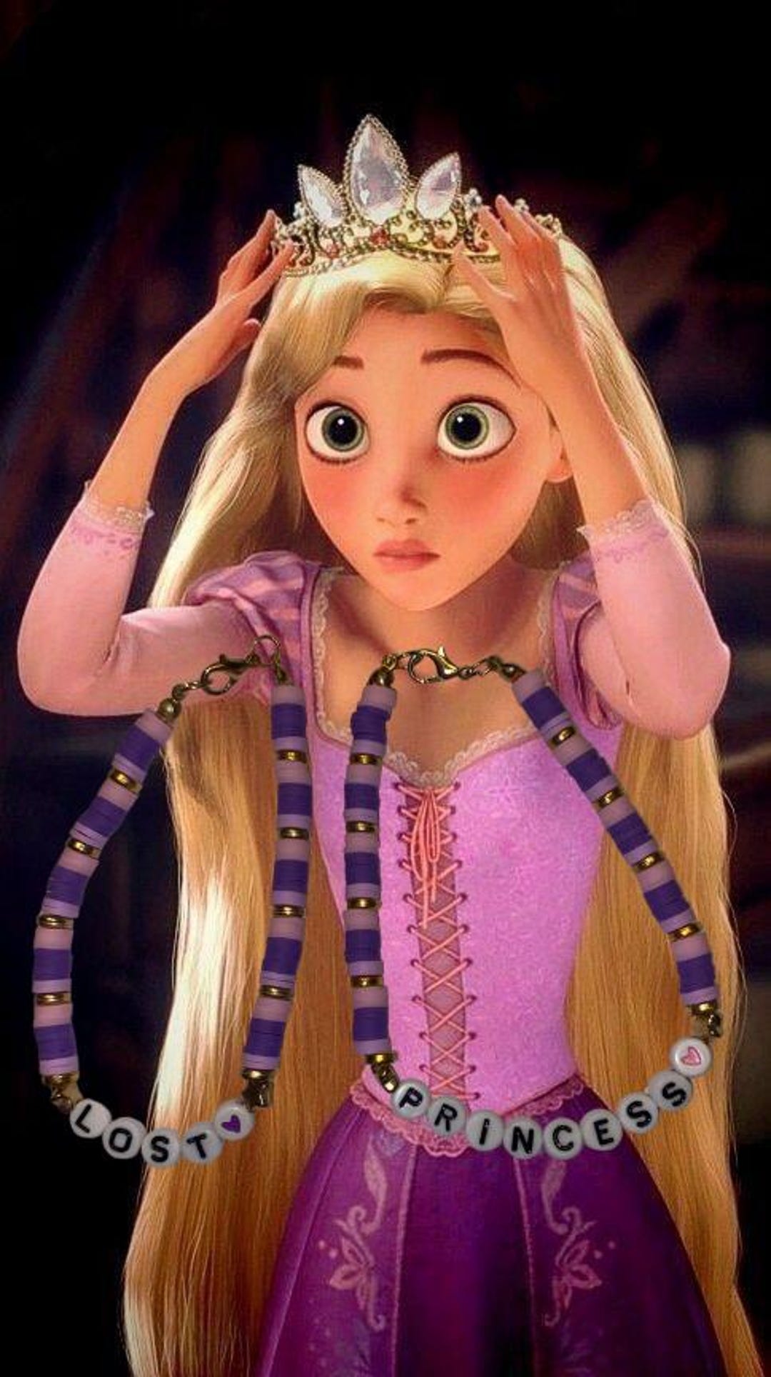 Tangled "lost Princess" Bracelet - Etsy