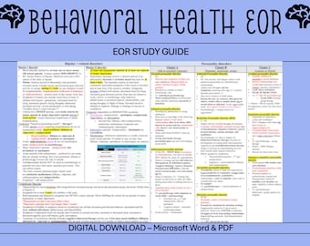 Comprehensive PANCE Study Guide Bundle / Blueprint / Chart / Physician ...