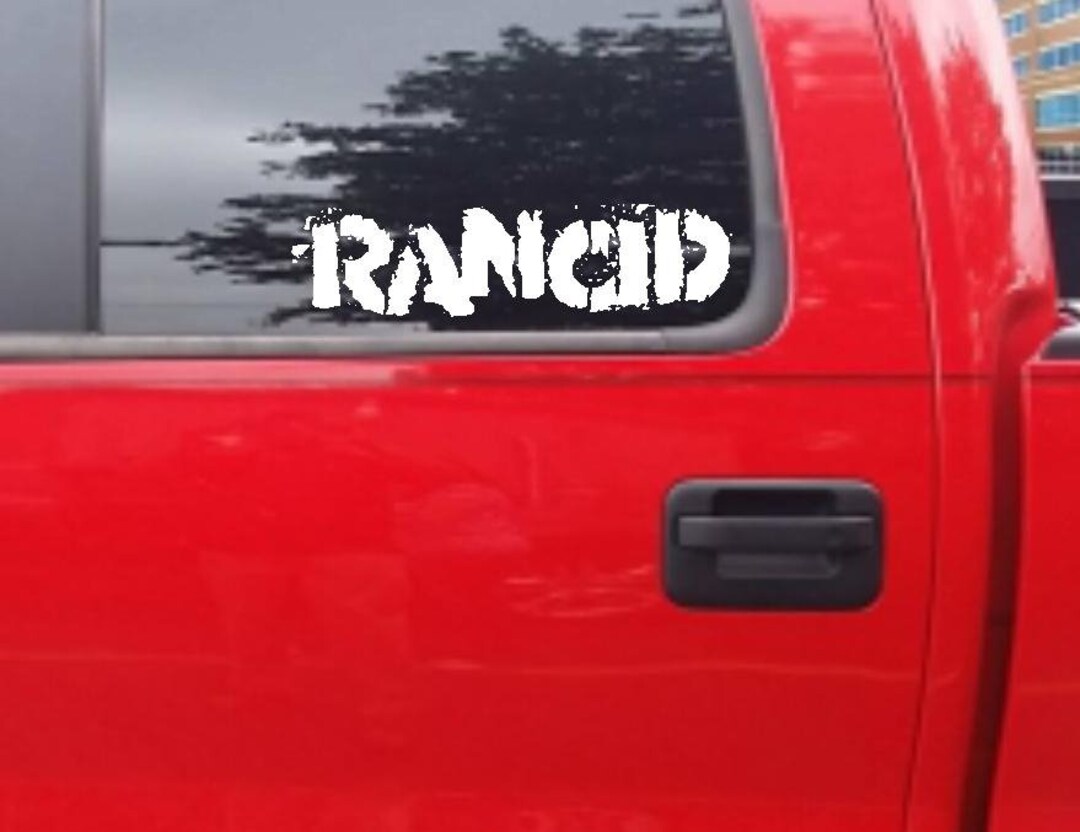 Rancid Car Decal, Rancid Vinyl Decal, Punk Decal -assorted Sizes ...
