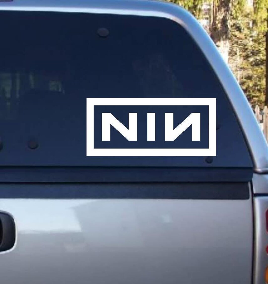 NIN Decal, Nine Inch Nails Sticker-many Colors & Sizes! - Etsy