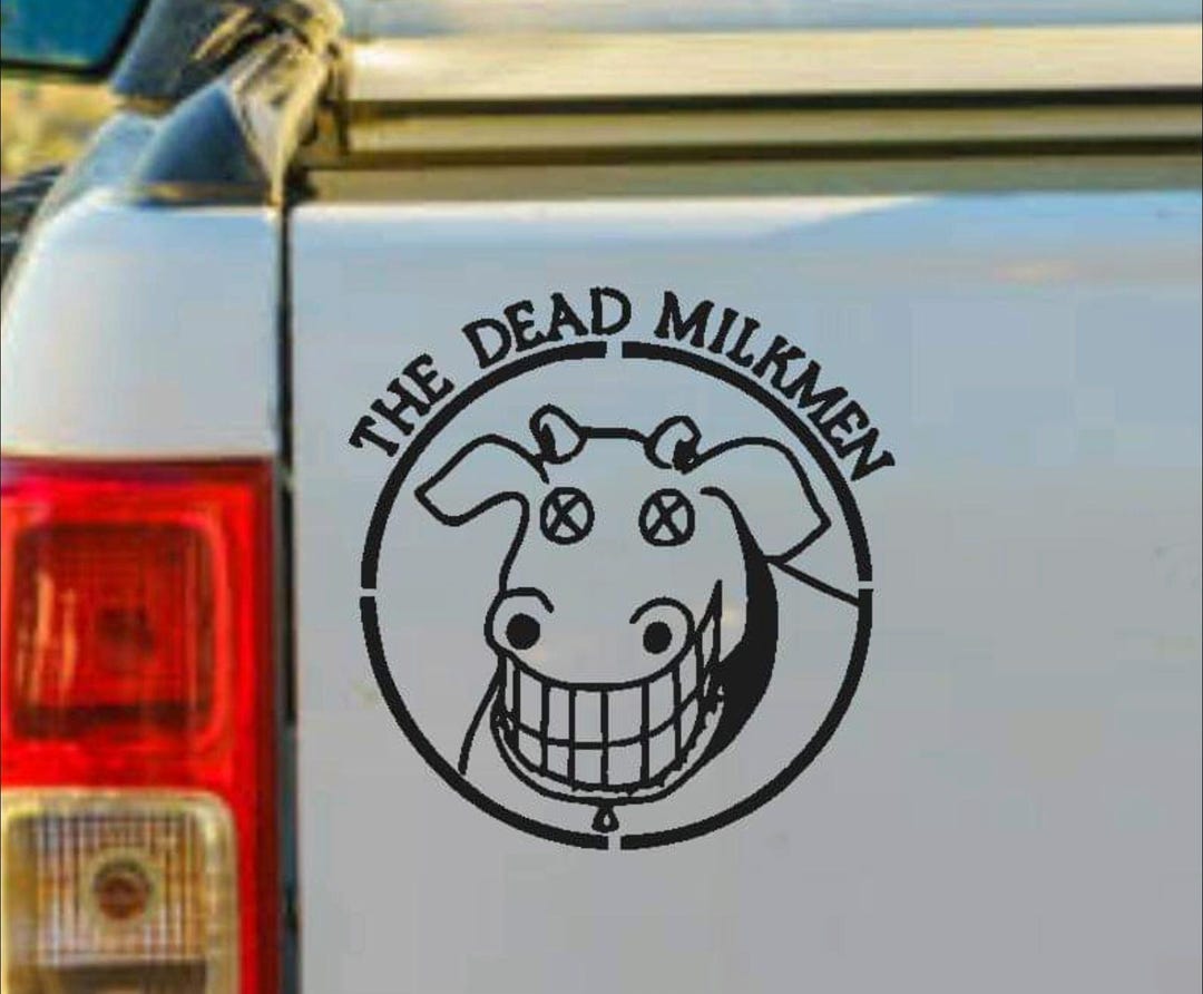 The Dead Milkmen Car Decal, the Dead Milkmen Laptop Sticker, Assorted ...