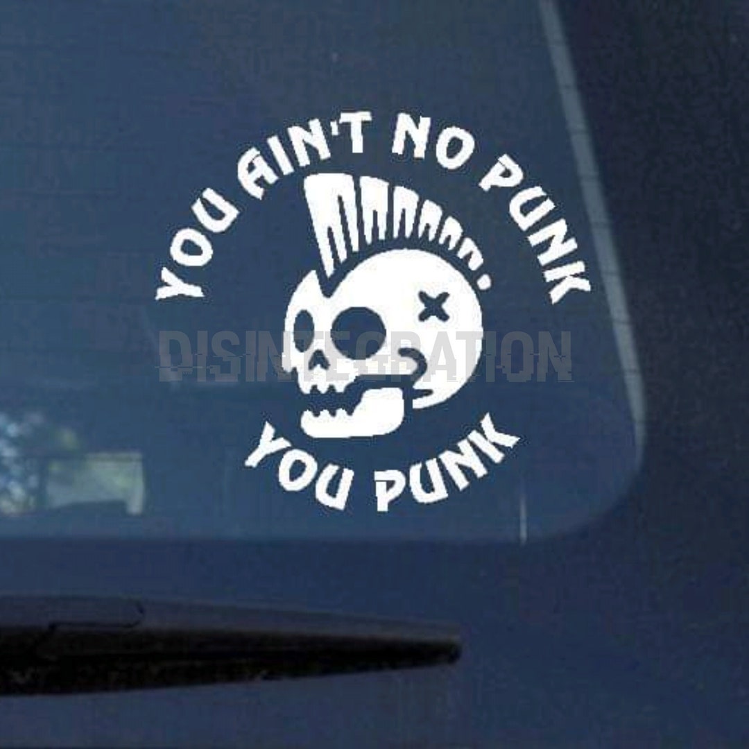 Punk Car Decal, Punk Laptop Decal, the Cramps Decal - Etsy