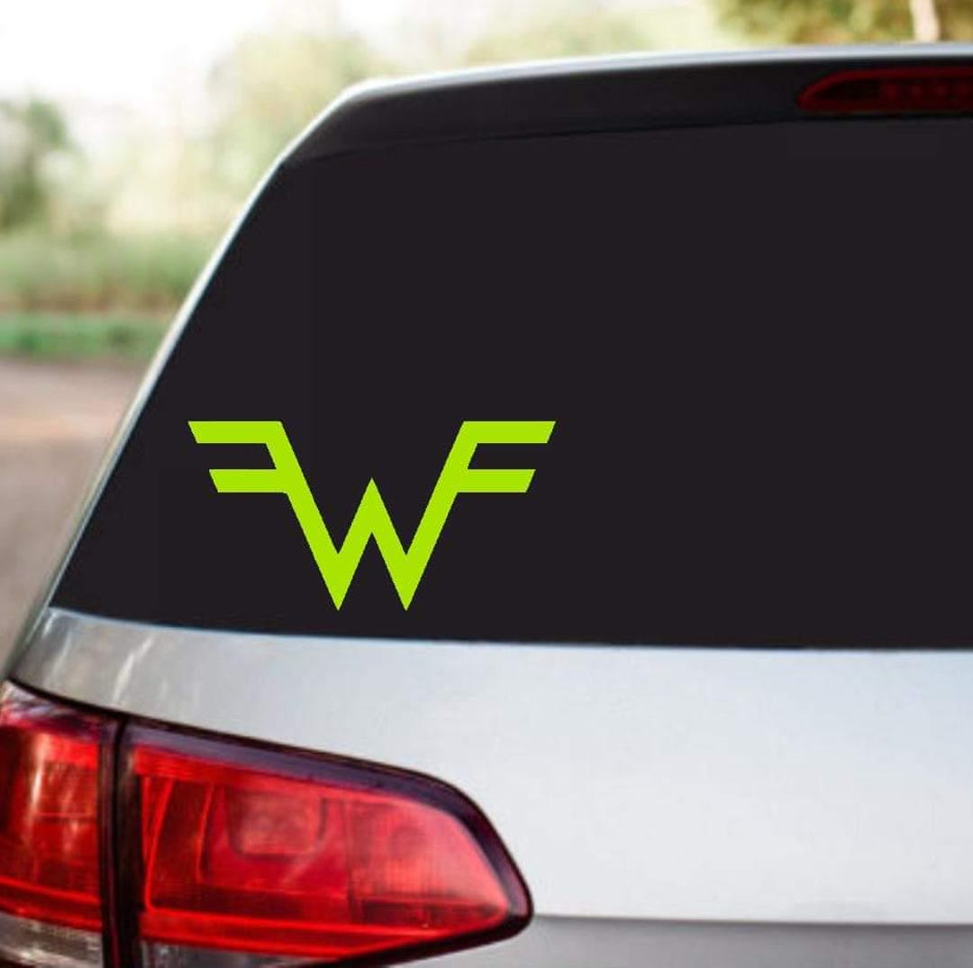 Weezer Decal, Weezer Sticker - Etsy