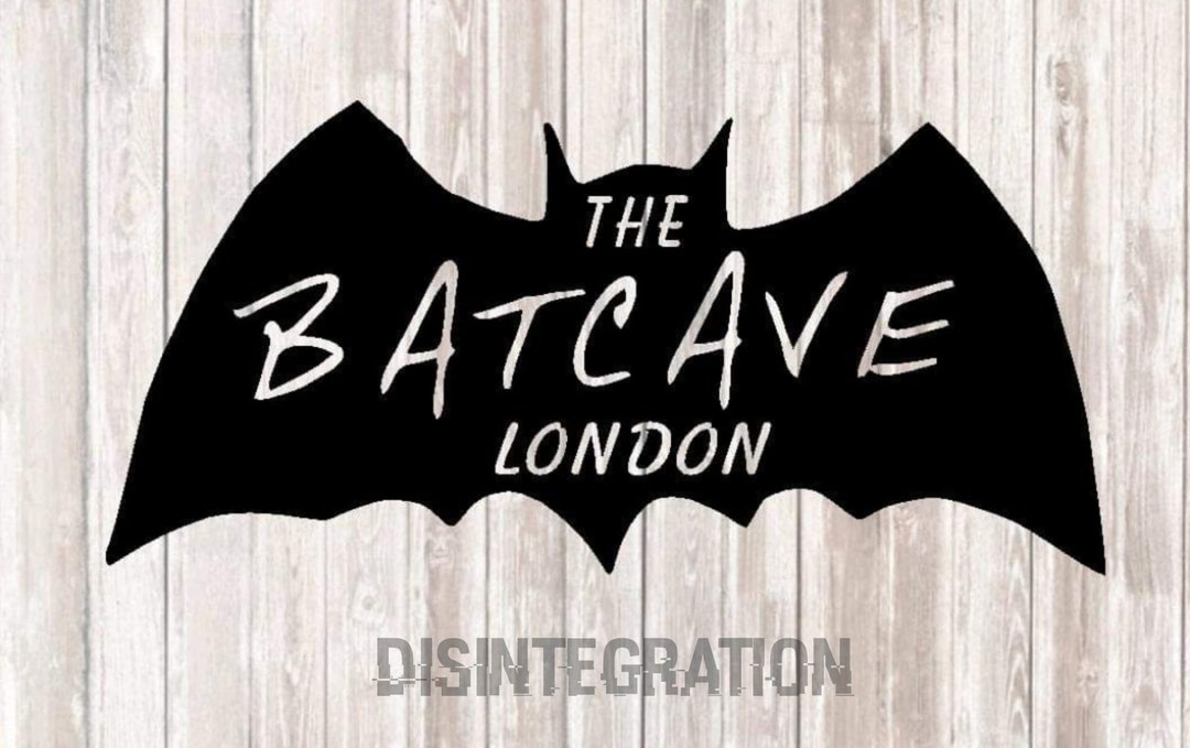 Batcave, London Vinyl Decal, Goth Music Decal, Punk Decal - Etsy