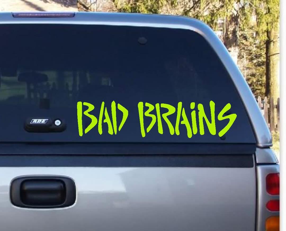 Bad Brains Decal, Bad Brains Sticker, Punk Sticker-many Colors & Sizes ...