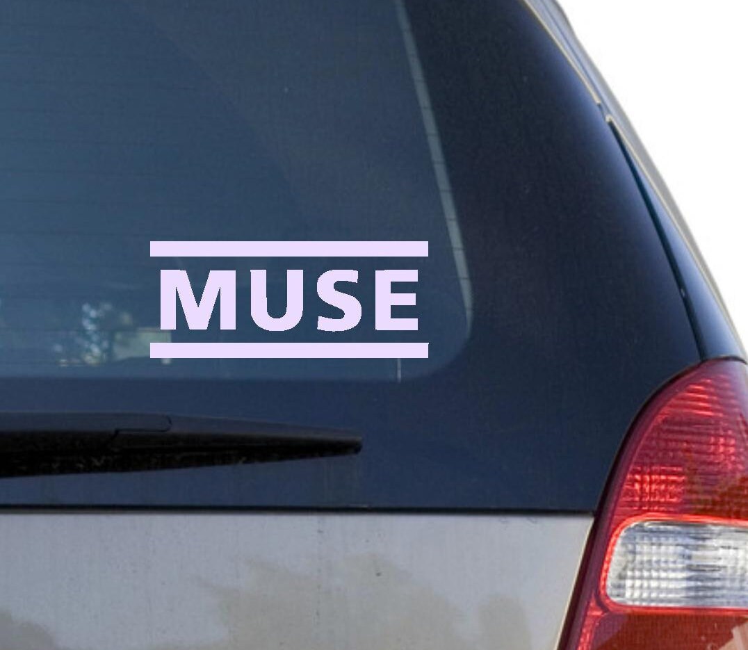 Muse Car Decal, Muse Laptop Decal - Etsy