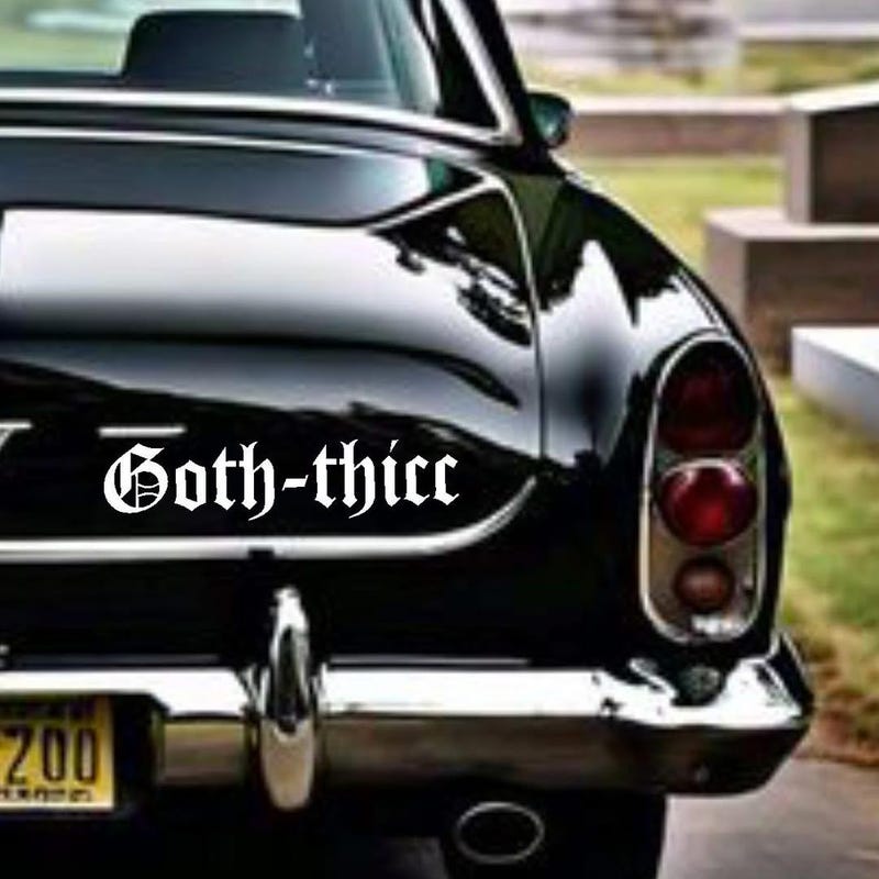 Thicc Goth Girl - Etsy
