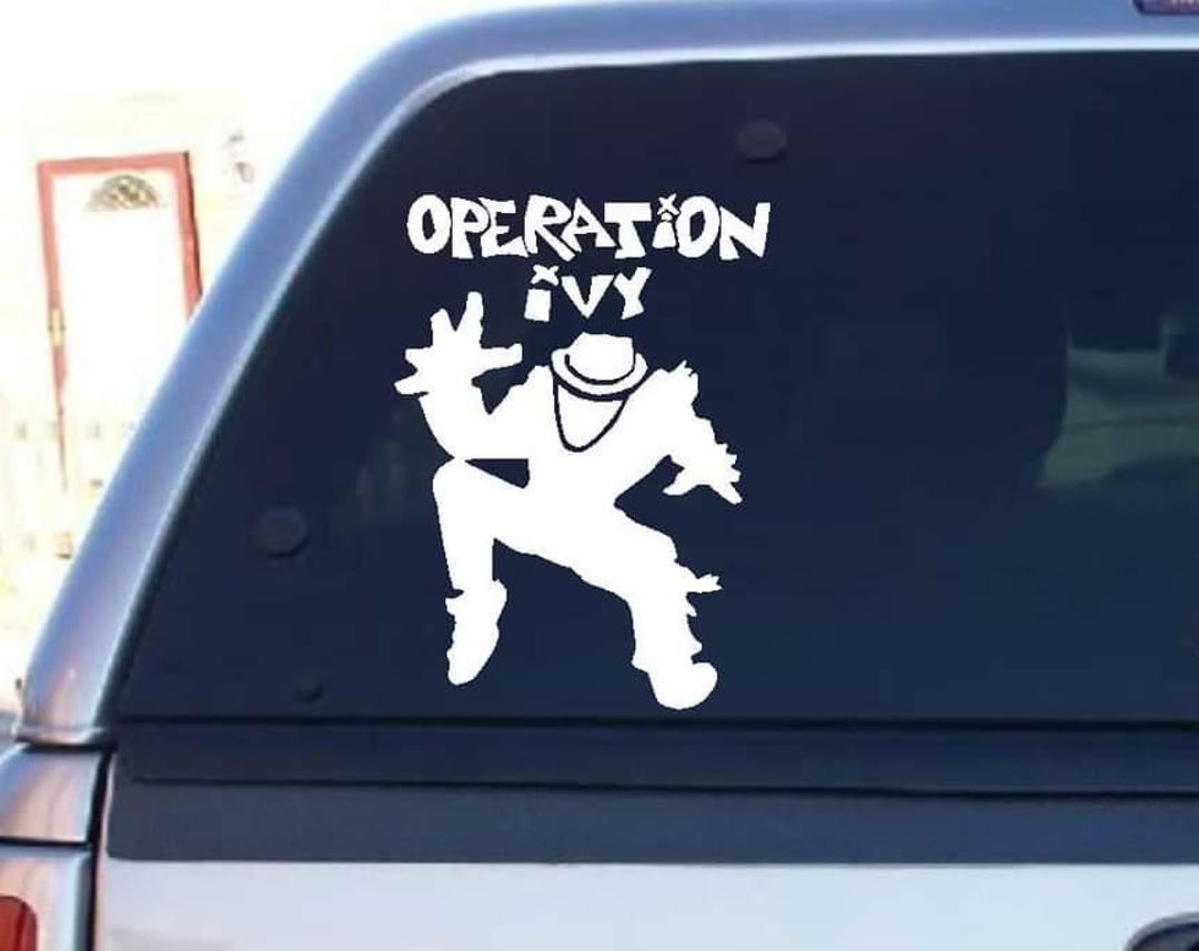 Ska Vinyl Decal, Operation Ivy Decal, - Etsy