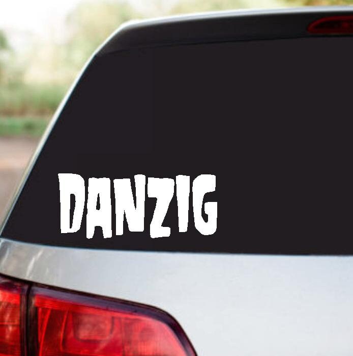 Danzig Car Decal, Danzig Laptop Decal - Etsy