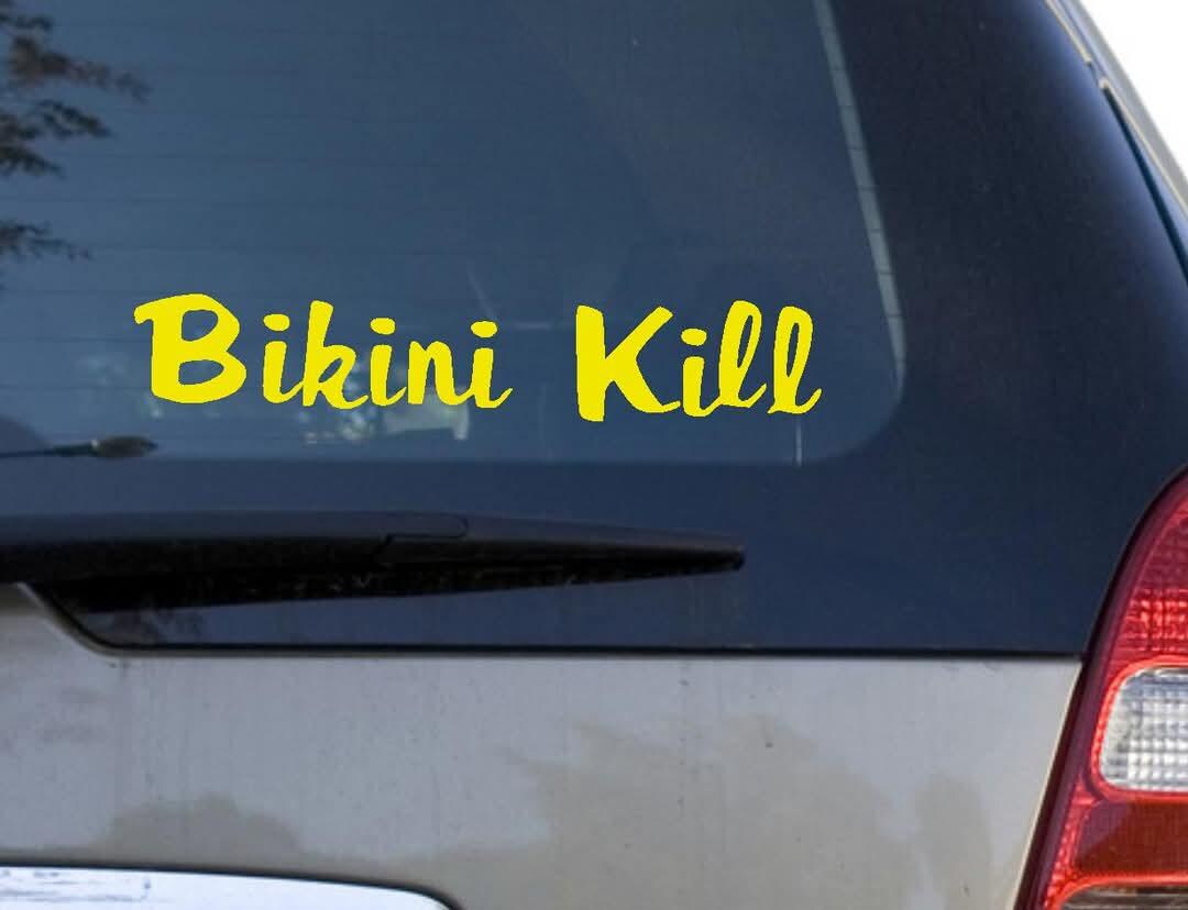 Bikini Kill Decal, Bikini Kill Sticker, Riot Grrrl Punk Sticker Many ...