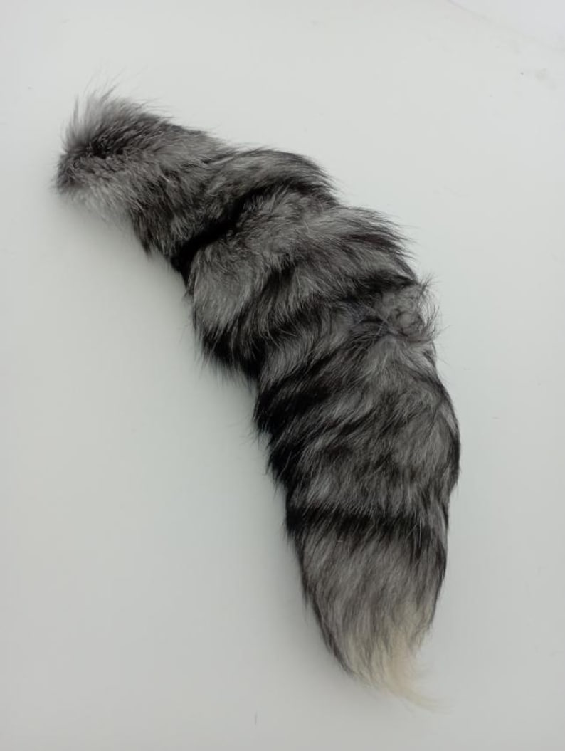 XXL Long Fox Fur Tails From Ethical Farms From SAGA FURS, Finland - Etsy UK