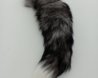 Eco Friendly Gray Fox Tails - Etsy