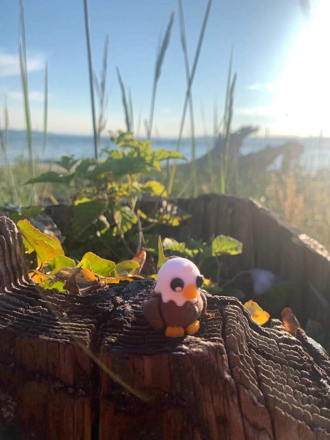 3D Printed Articulated Flexy Bald Eagle Fidget Toy - Etsy