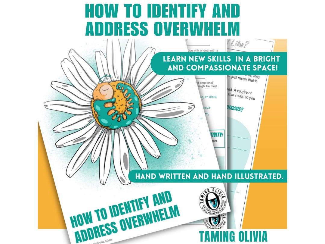 Identify and Address Overwhelm | Therapy | Self-love | How to | Self ...