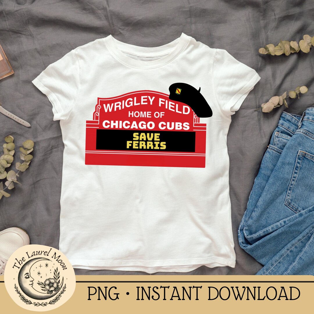 Save Ferris PNG – DTF Transfer Design for Shirts | Printable 80s Movie ...