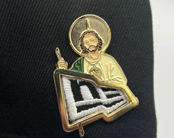 San Judas / St Jude Style Hat Pin for New Era Logo on New Era Fitted ...