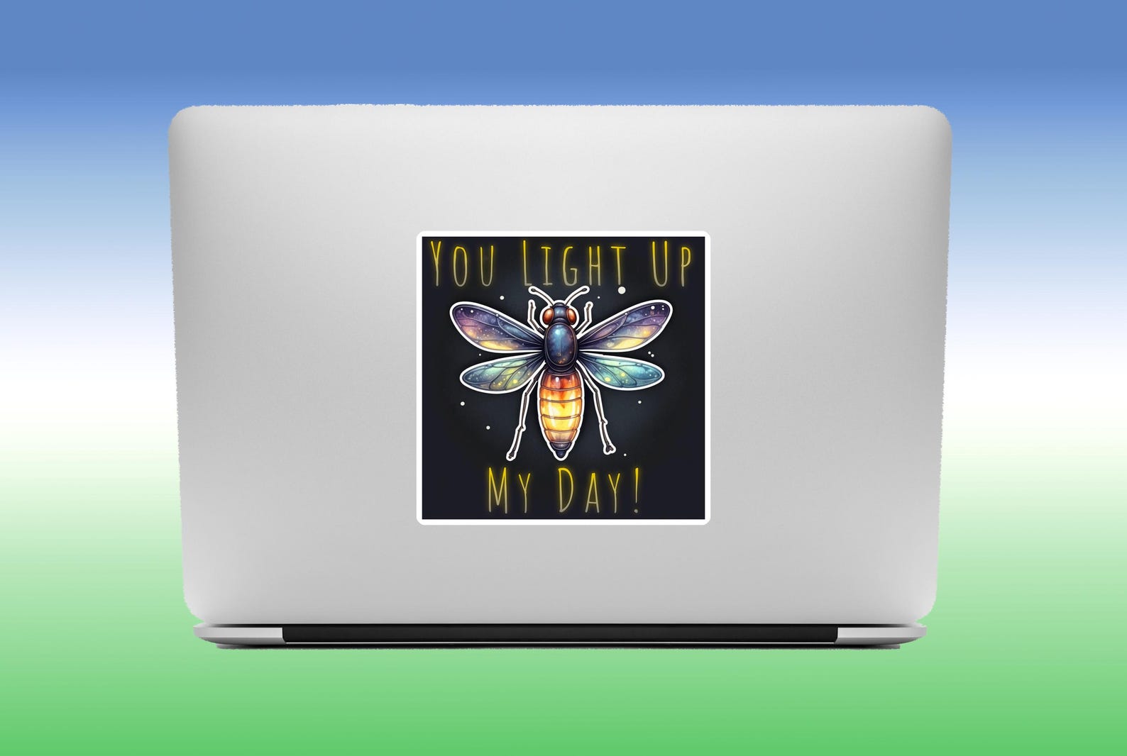 You Light up My Day Firefly Sticker – Cute Insect Design, Sweet Love ...