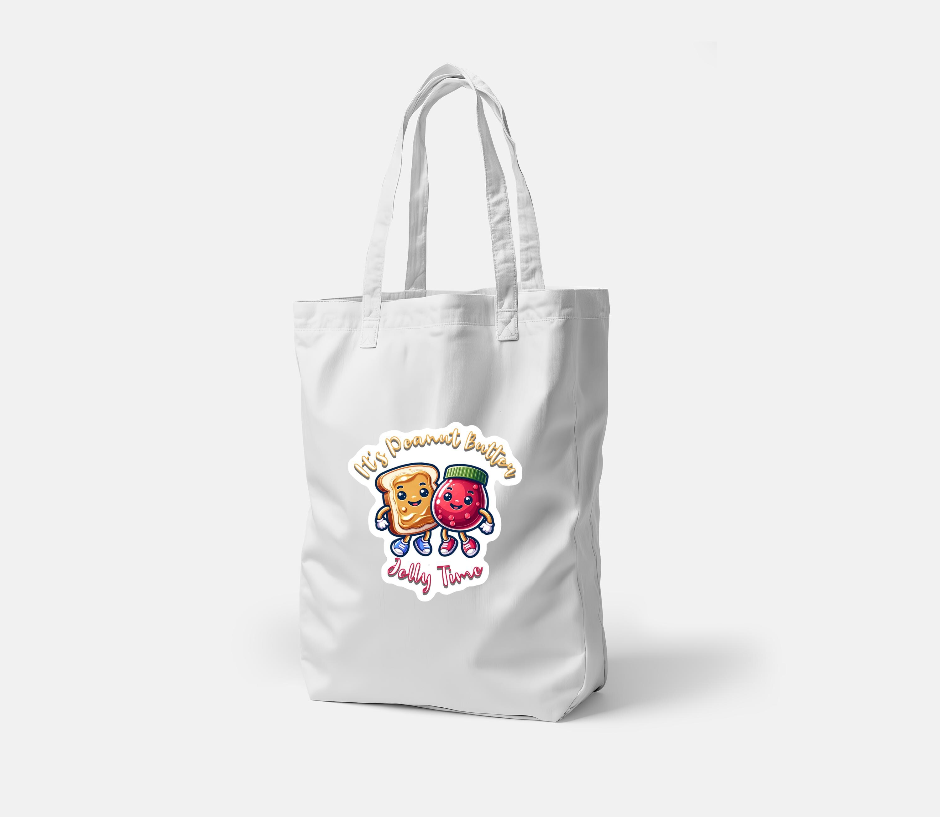 Peanut Butter Jelly Time Sticker - Cute PB&J Food Decal for Kids and ...