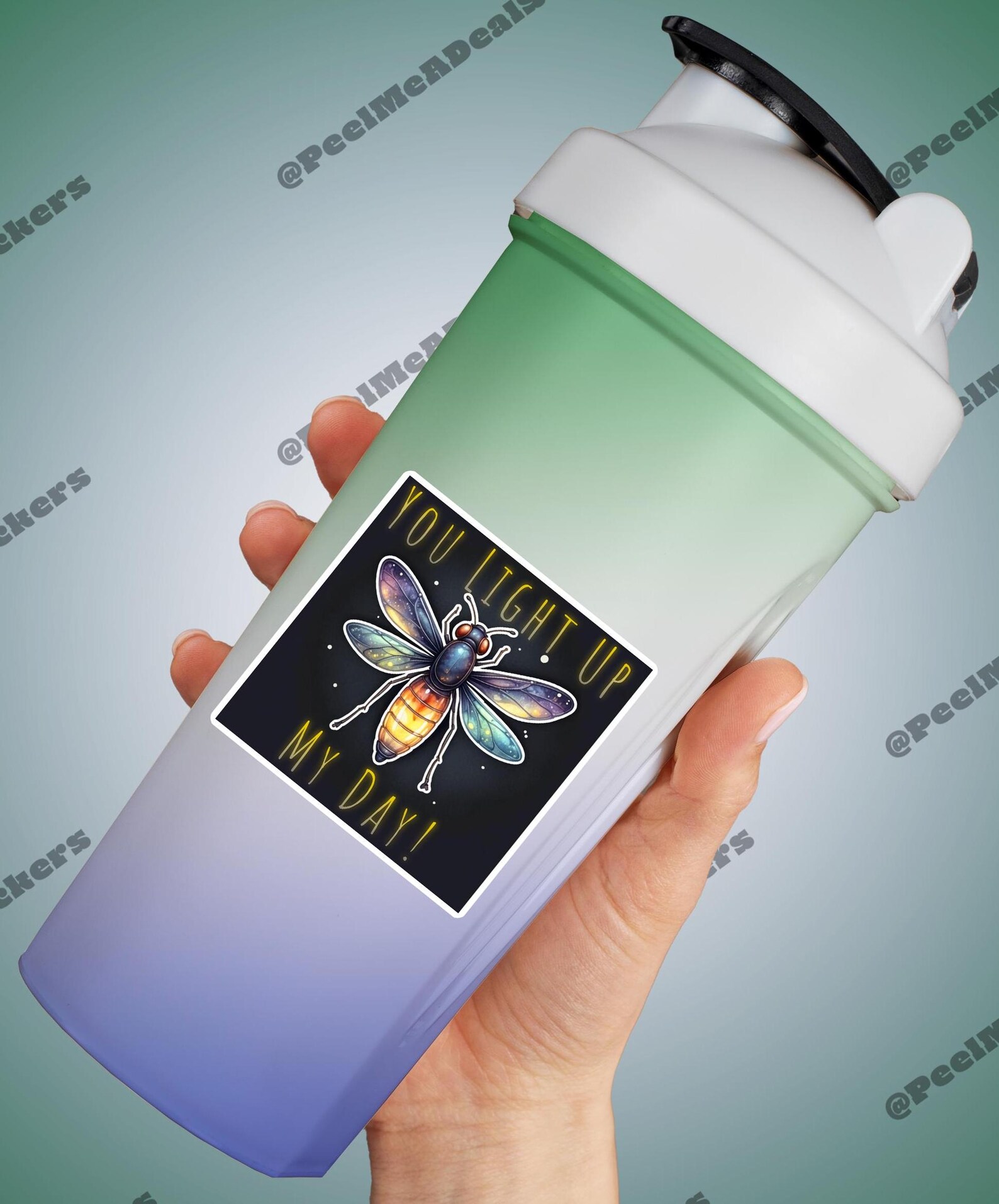 You Light up My Day Firefly Sticker – Cute Insect Design, Sweet Love ...
