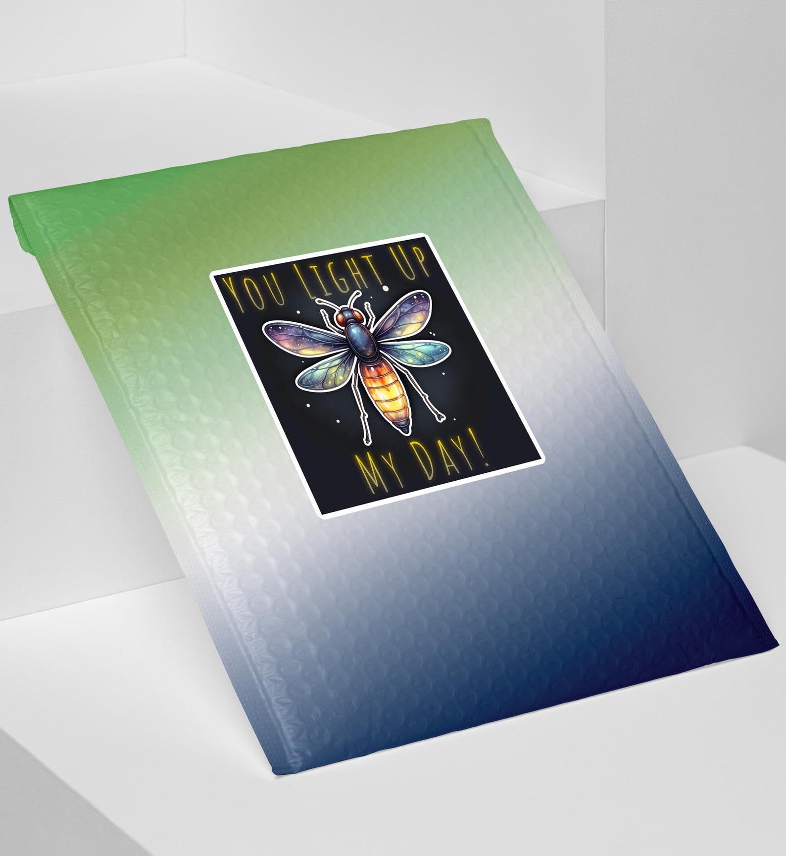 You Light up My Day Firefly Sticker – Cute Insect Design, Sweet Love ...