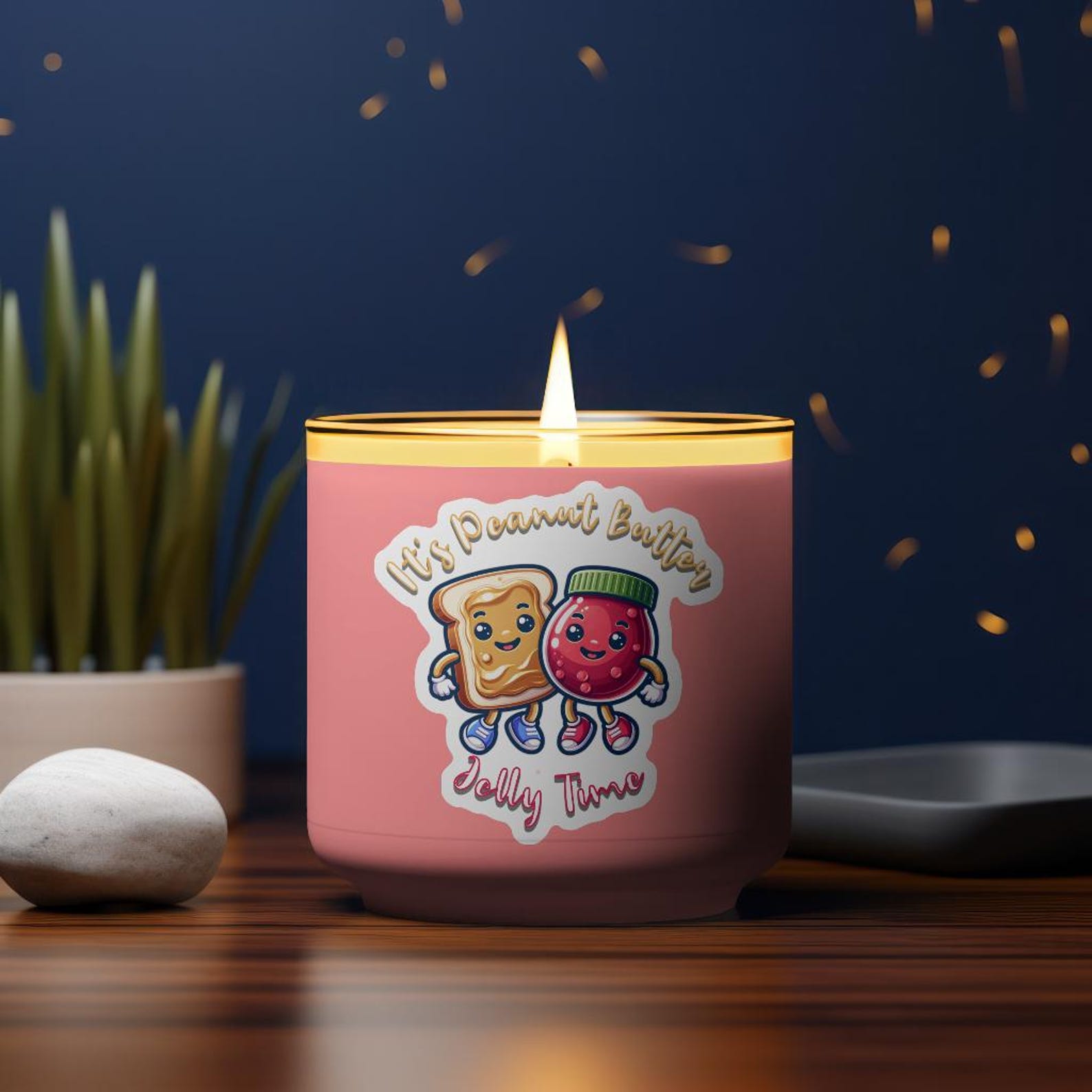 Peanut Butter Jelly Time Sticker - Cute PB&J Food Decal for Kids and ...