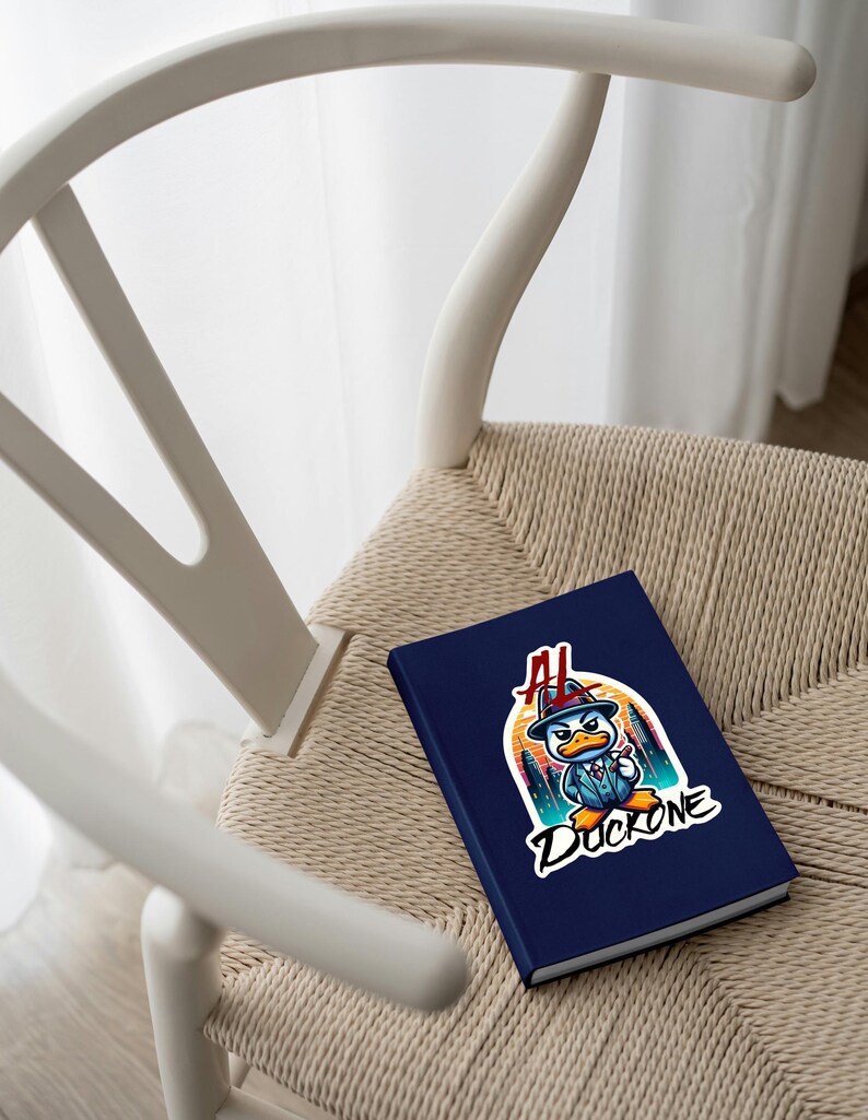 Mobster Duck Sticker - Al Capone Inspired Vinyl Sticker | Vintage ...