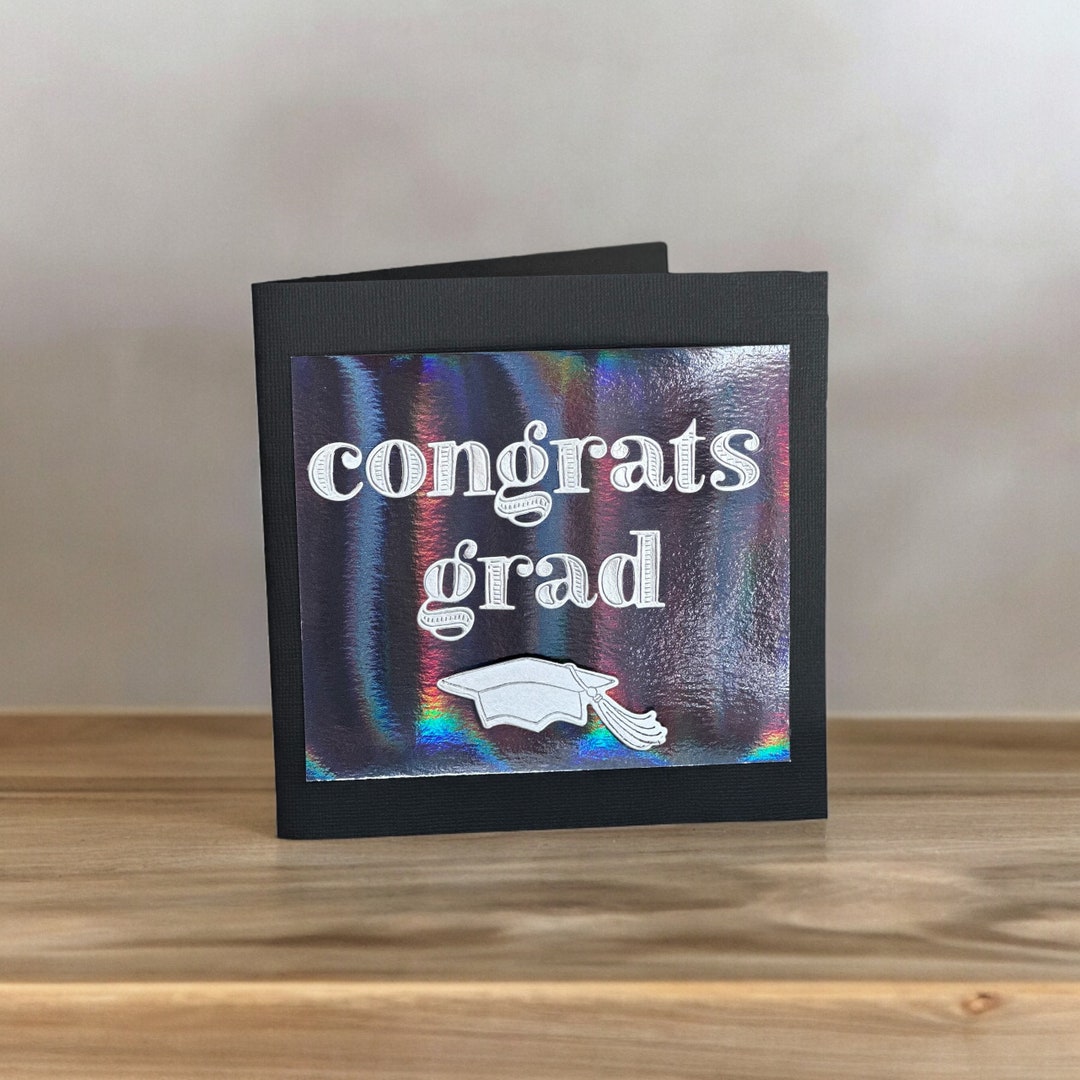 Congrats Graduation Card - Etsy