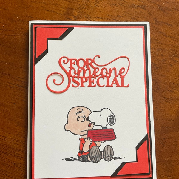 Snoopy Cards - Etsy