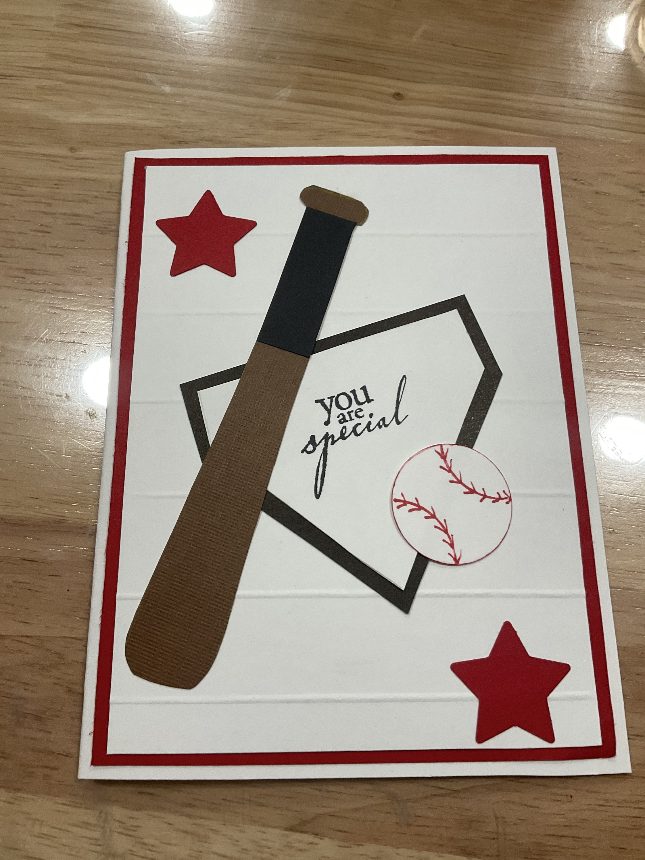 Greeting Card, Handmade All American Baseball Handmade Birthday Card - Etsy