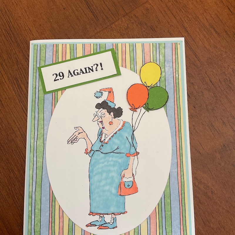 Funny Old Lady Greeting Cards - Etsy