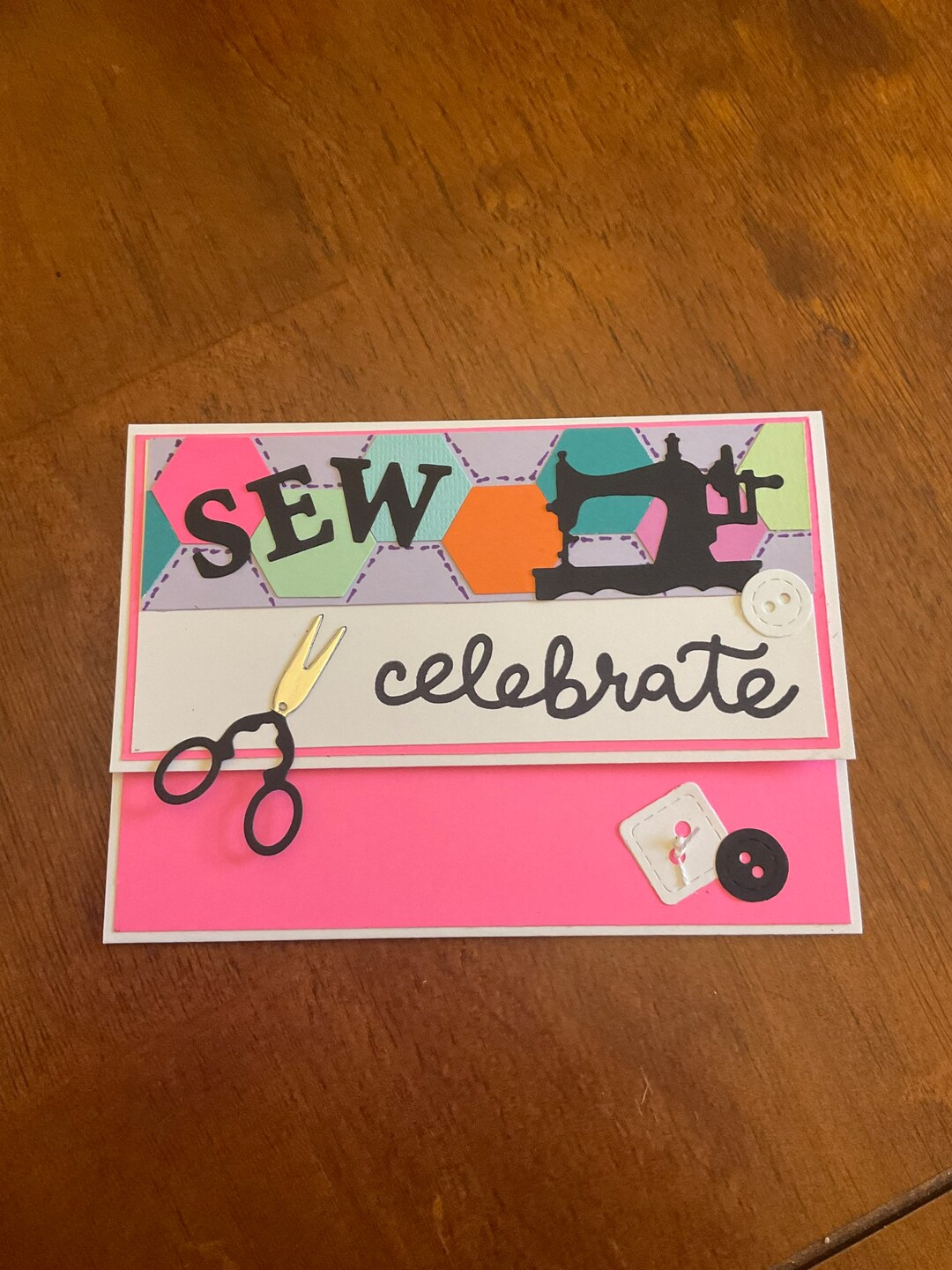 Handmade Sewing Themed Card/gift Card Holder - Etsy