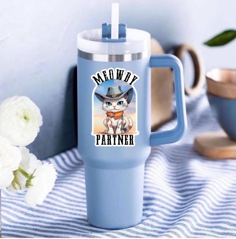 Meowdy Sticker - Etsy