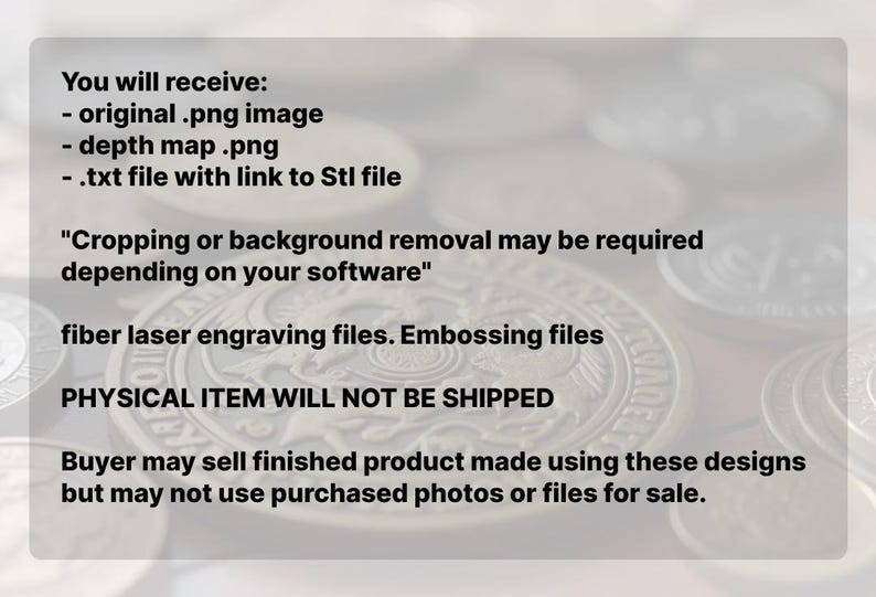 Alien Xenomorph Coin Merc STLPNG 3D Embossing Files, Fiber Laser ...