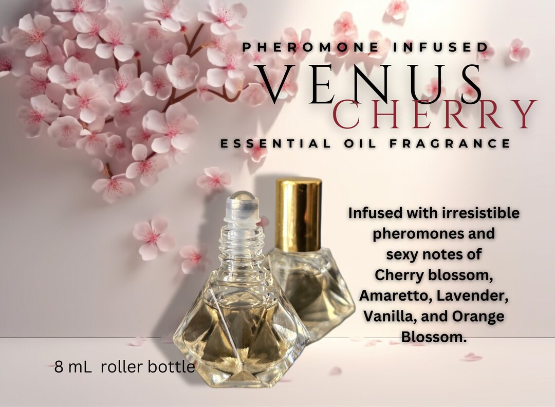 Pure Cherry Attraction Oil Perfume, Natural Essential Oils, Cruelty ...