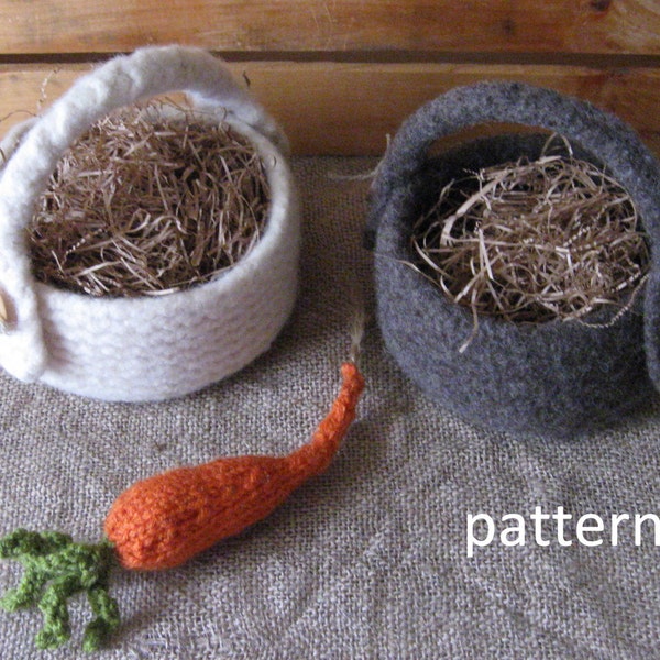 Felt Basket - Etsy