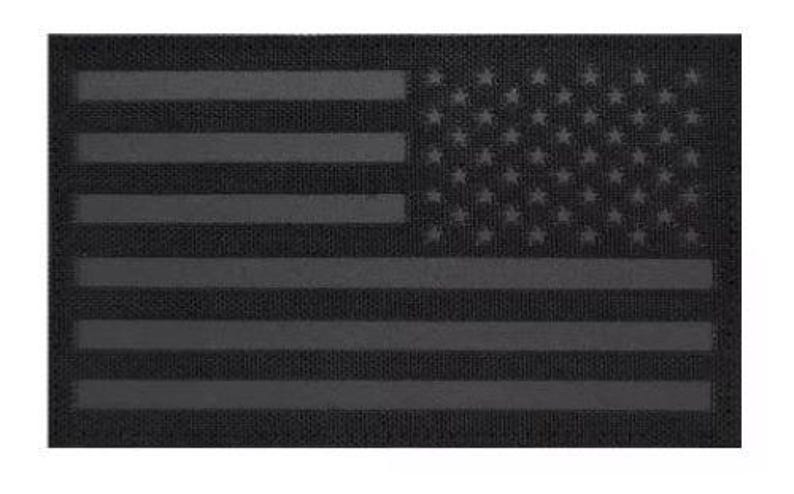 Infrared IR US Uniform Flag Patch Velcro-like Hook & Loop Backing Camo/green/black 2x3.5 Inch - Etsy