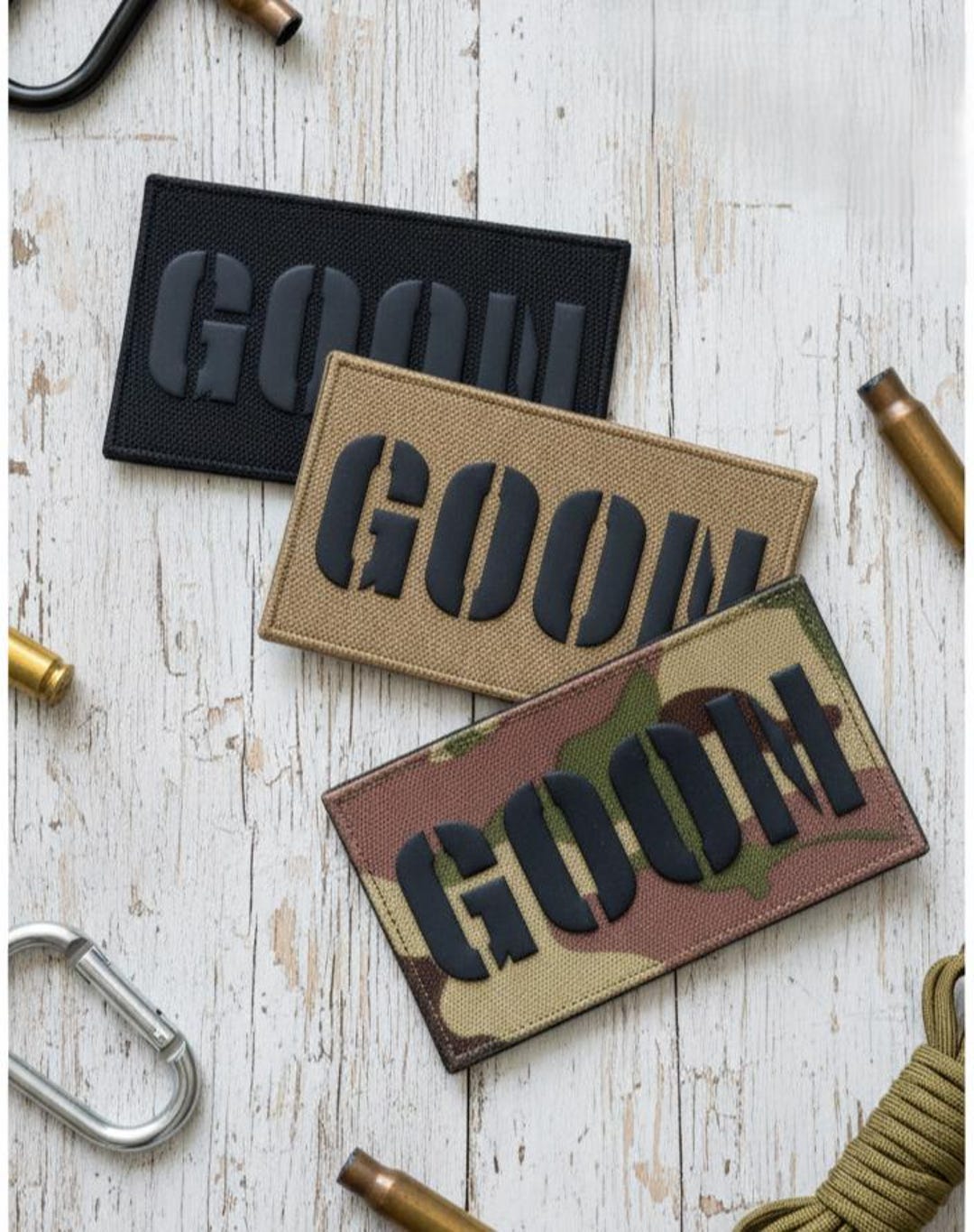 GOON IR Reflective Patch: Tactical Morale Hook and Loop - Etsy