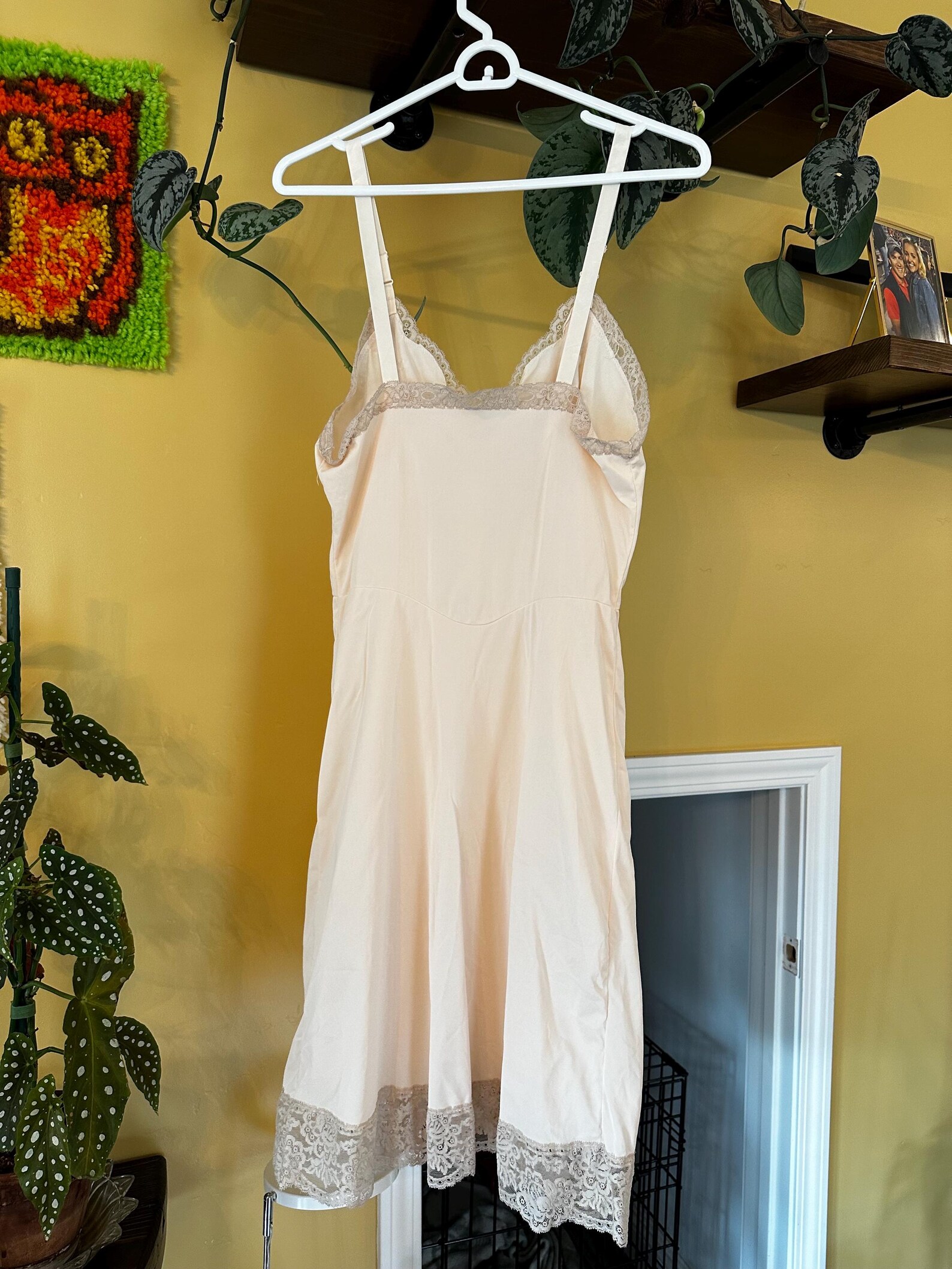 Vintage Short Lingerie Slips With Lace Detailing - Etsy