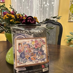Vintage Unopened Design Works Counted Cross Stitch Kit - Etsy