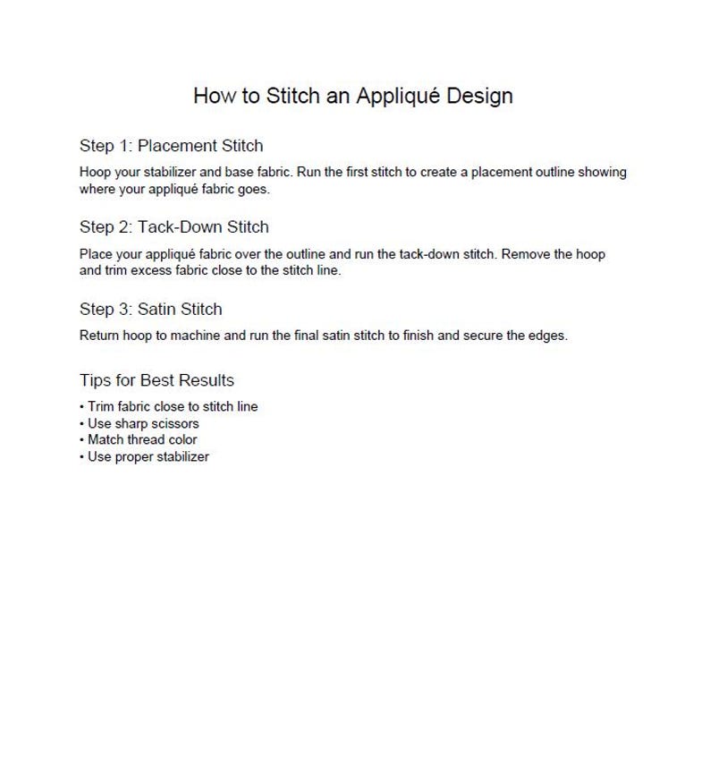APPLIQUE Deer Tracks Outline Machine Embroidery File Download | 8 Sizes ...