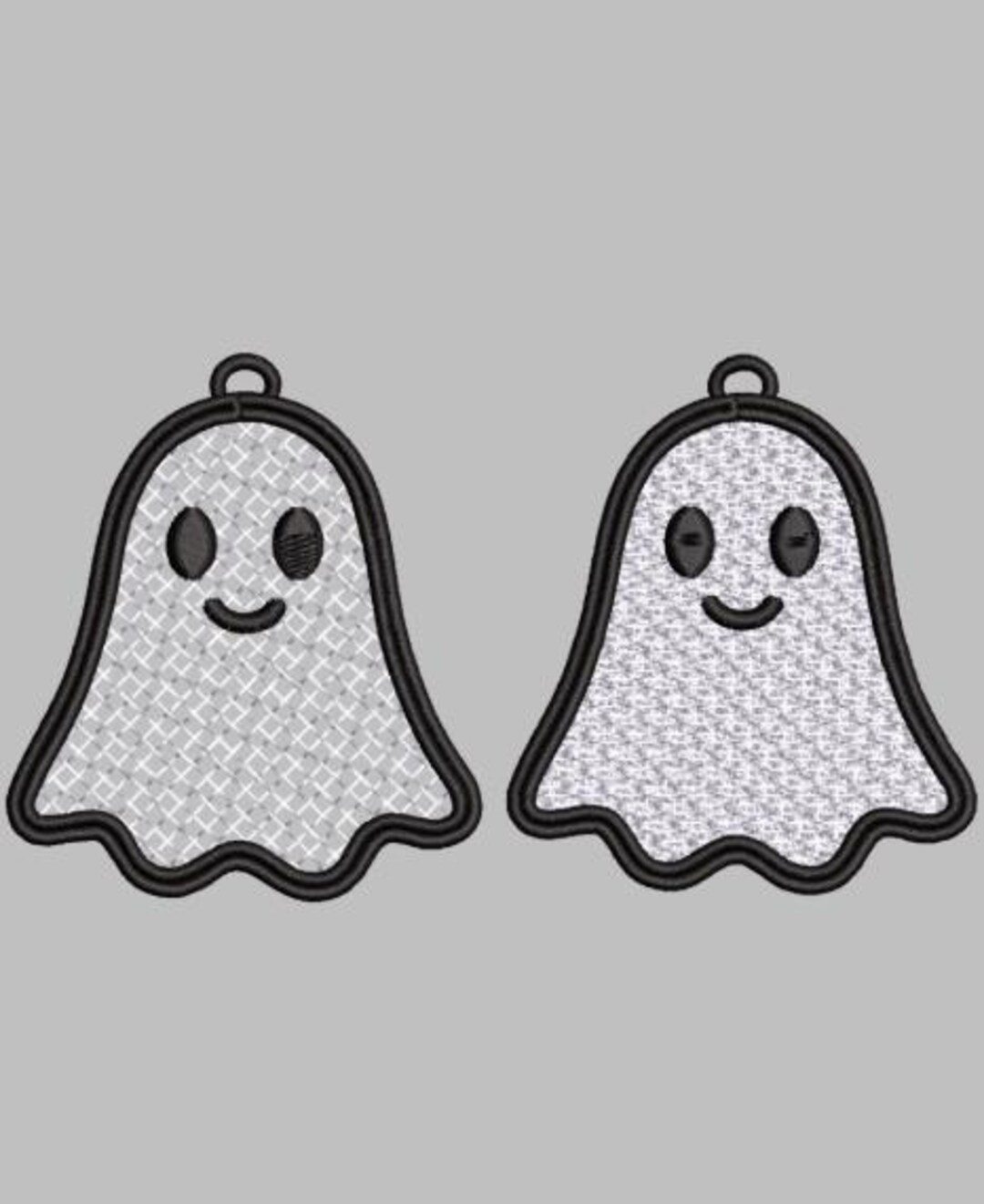 FSL Mini Ghost: Free Standing Lace Machine Embroidery Design (digital ...