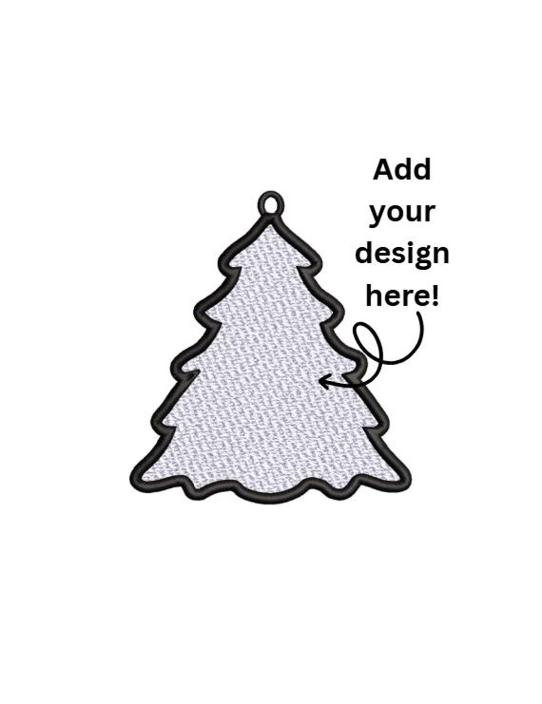 FSL Ornament Christmas Tree | Free Standing Lace | Machine Embroidery ...