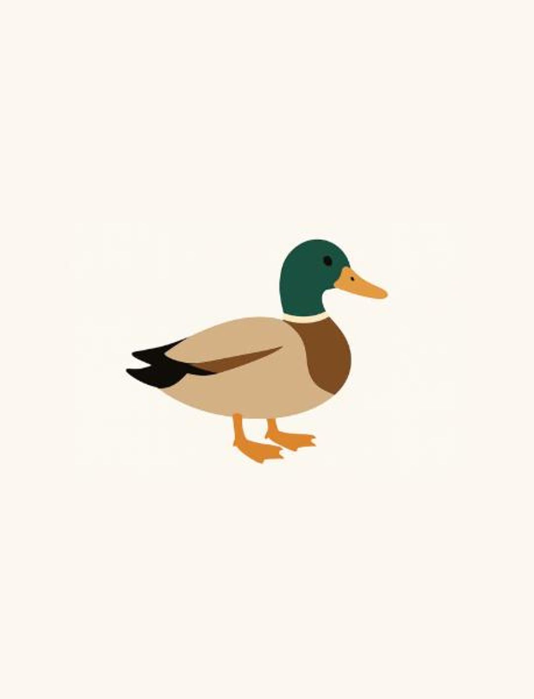 Mallard Design | Duck Machine Embroidery File Download | 5 Sizes - Etsy