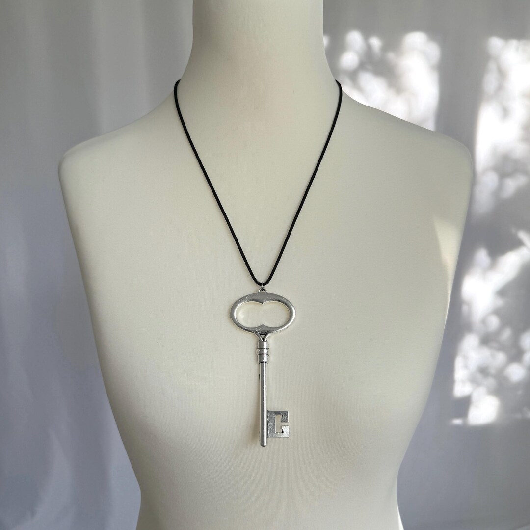 Big Key Necklace - Etsy