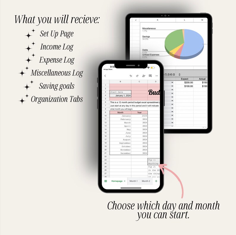 The Ultimate Budget Spreadsheet - Etsy