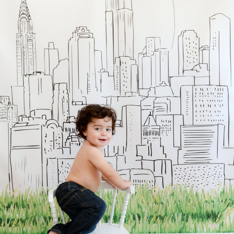 Skyline Backdrop - Etsy