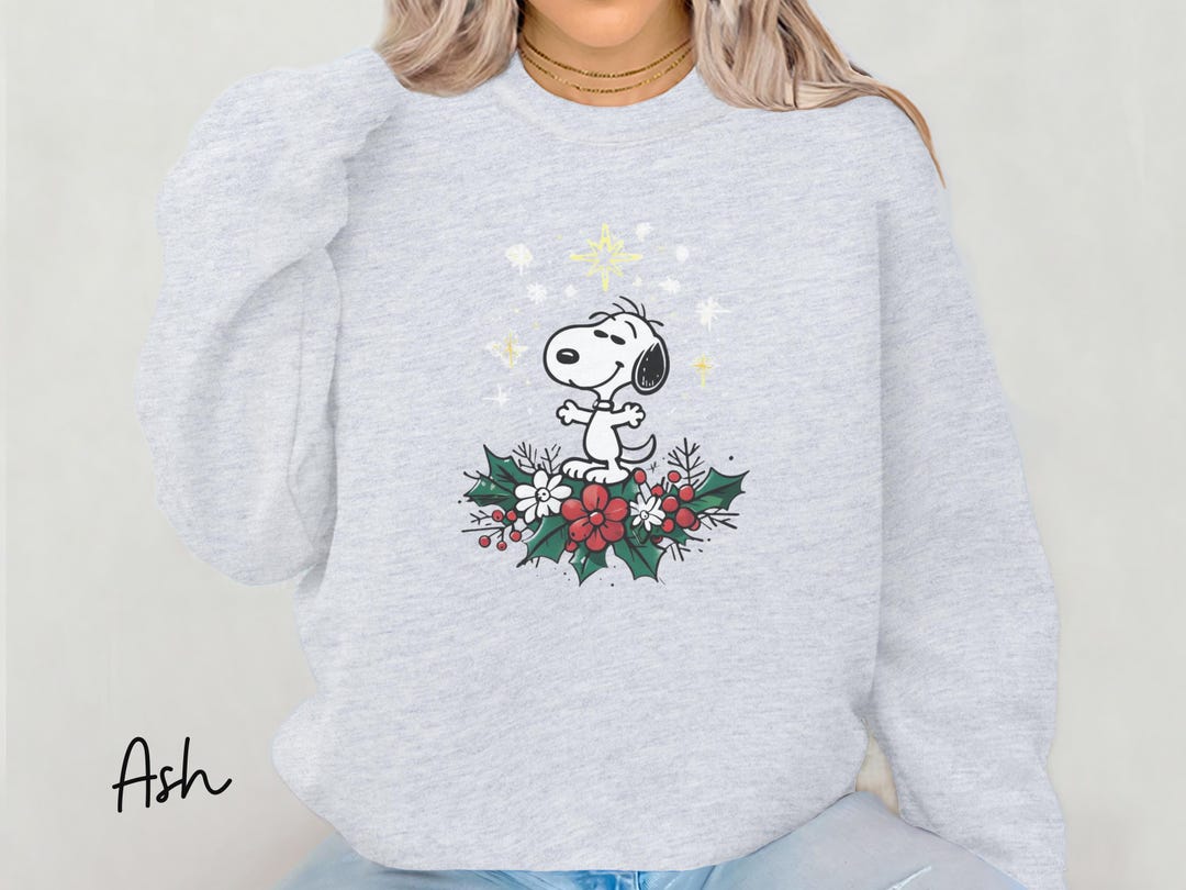 Snoopy Sweatshirt, Snoopy Sweater, Snoopy Crewneck, Christmas Snoopy, Snoopy Christmas Shirt ...
