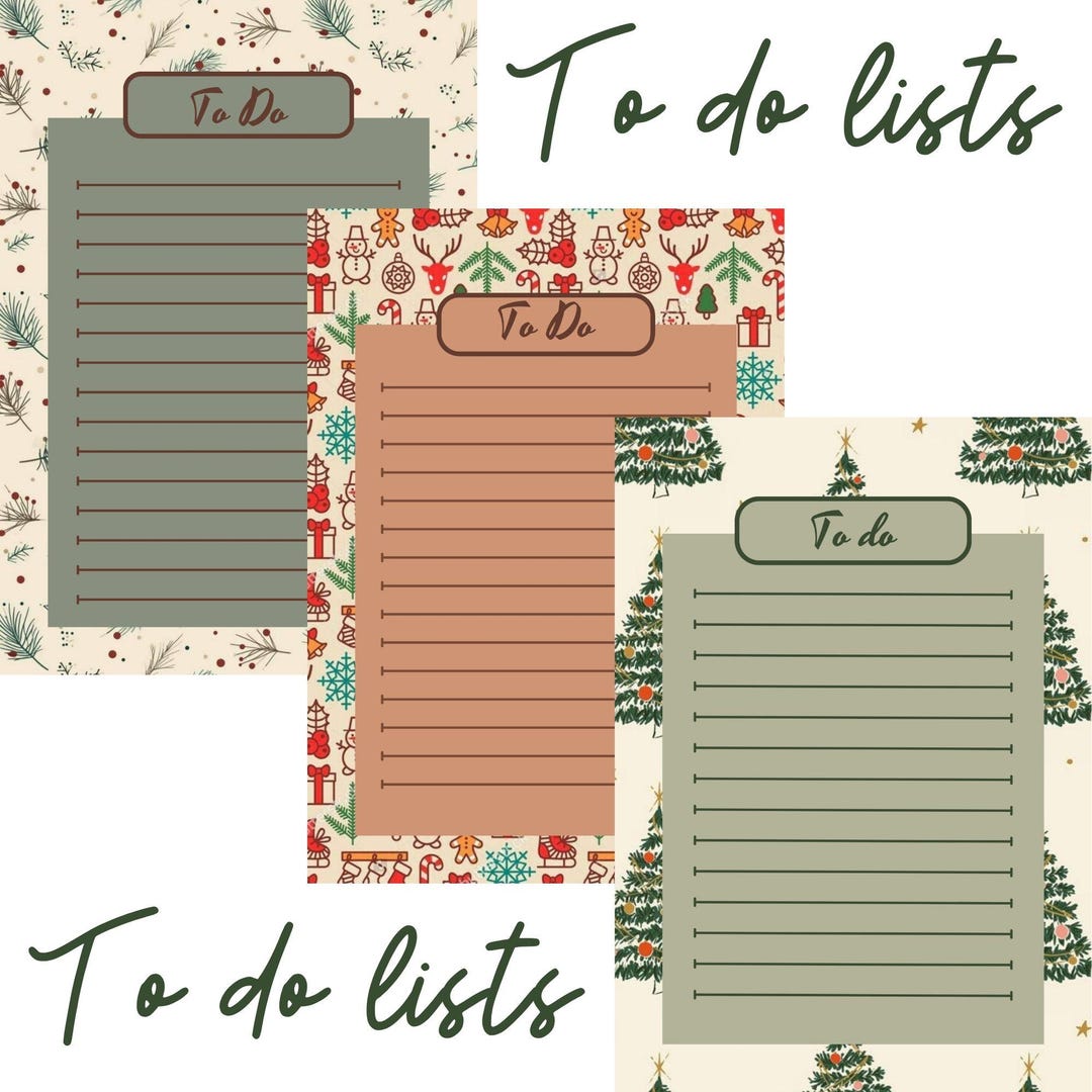 To Do List, Printable, Print Instant, Download, Things to Do Today ...